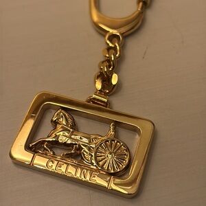Celine | Bags | Celine Horse And Carriage Keychain | Poshmark